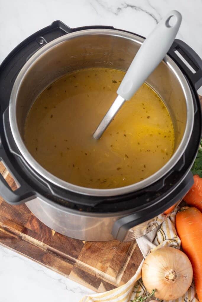 Instant Pot Vegetable Broth – Soups to Savor