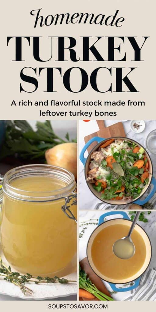 Homemade Turkey Stock – Soups to Savor